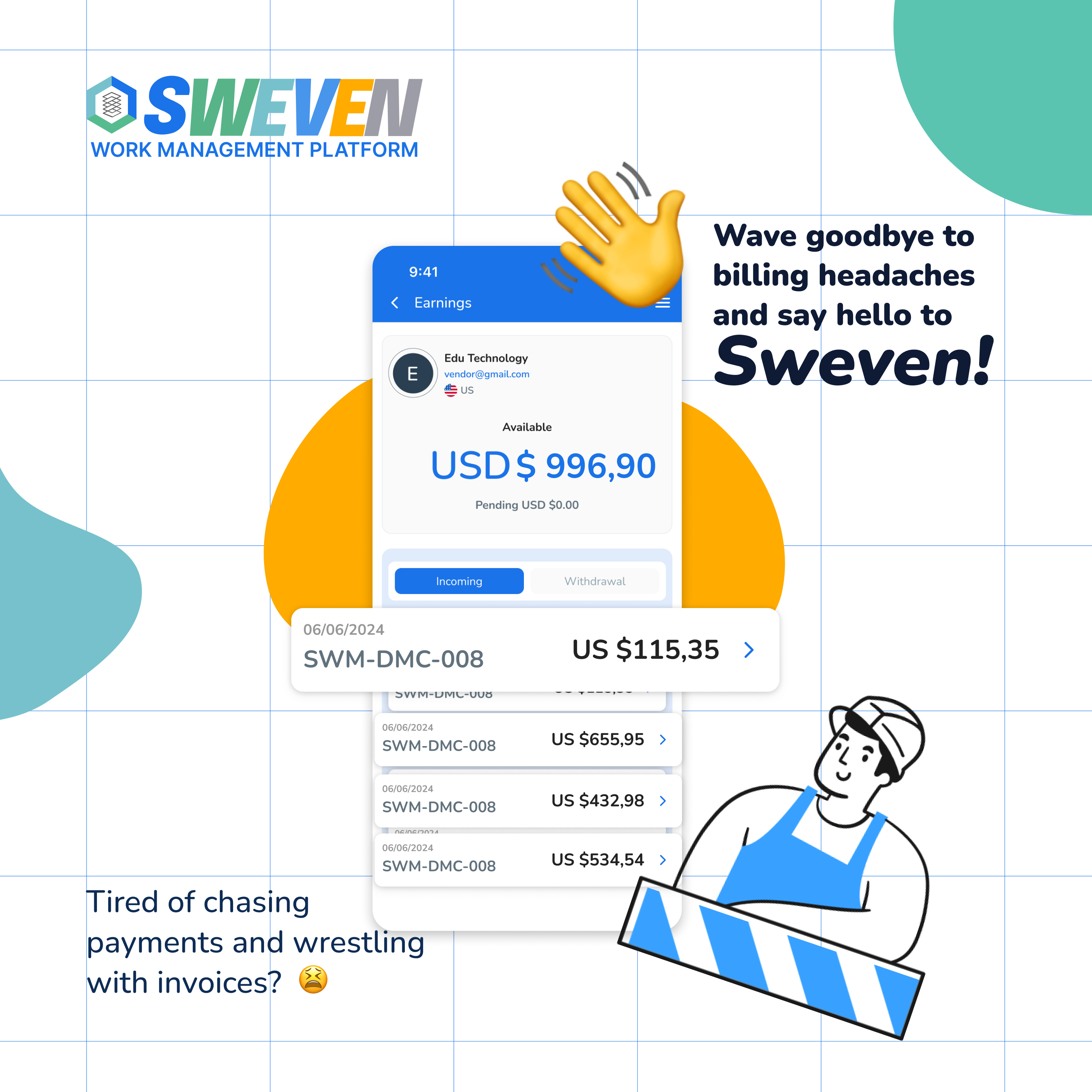 Wave goodbye to billing headaches and say hello to Sweven! - Sweven ... Wave goodbye to billing headaches and say hello to Sweven! - Sweven ...